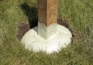 Expanding Foam VS Concrete Fence Post